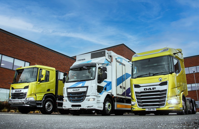 DAF receives large order from UK Asset Alliance Group - Leyland Trucks Ltd.